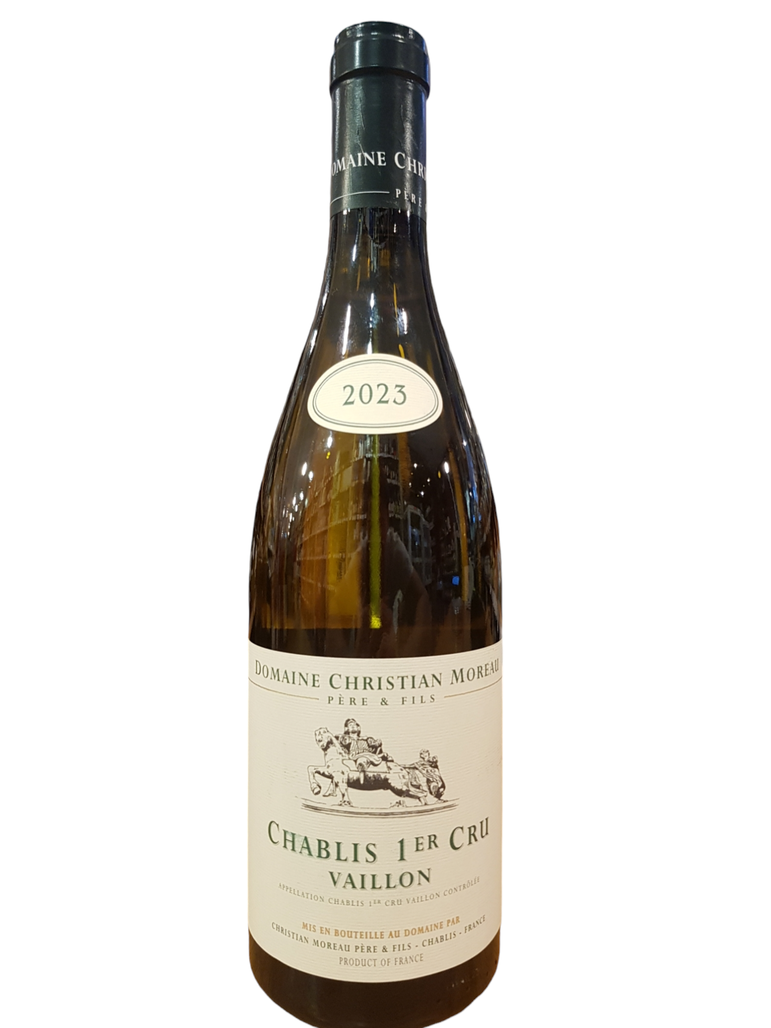 Chablis Premier Cru Vaillon 2023 Domaine Christian Moreau Chablis AOC ...