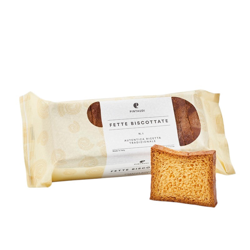 Fette Biscottate Autentica ricetta tradizionale Pintaudi 200 g - Dolci ...