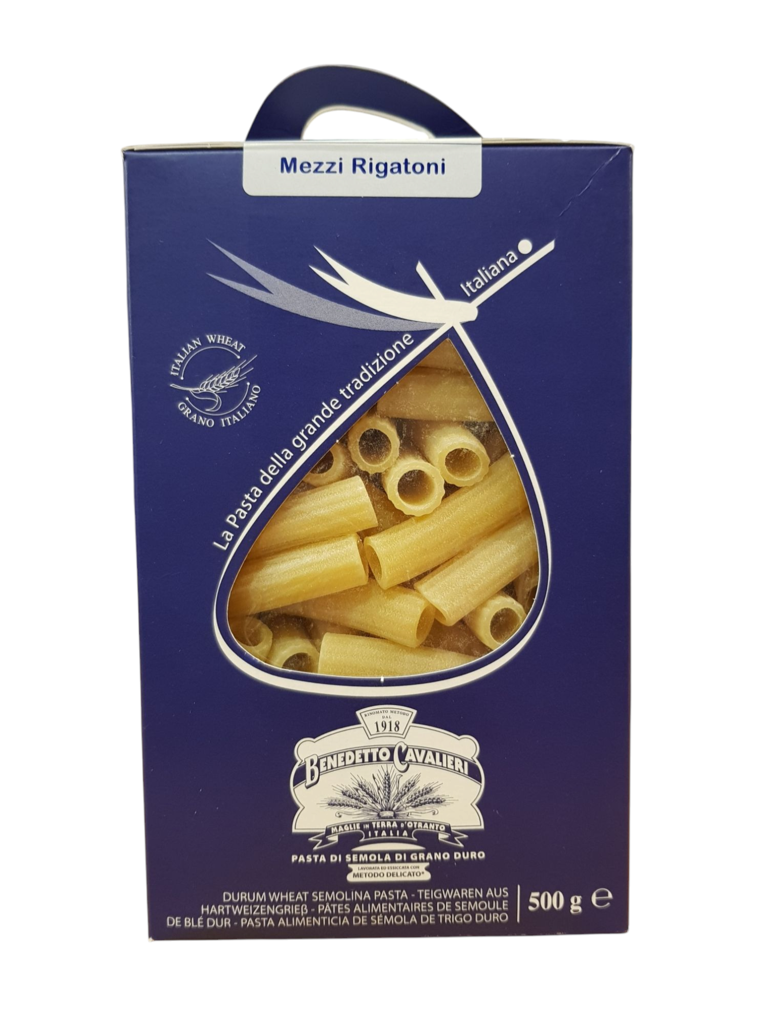 Mezzi Rigatoni Pastificio Benedetto Cavalieri 500 g - Pasta e riso ...