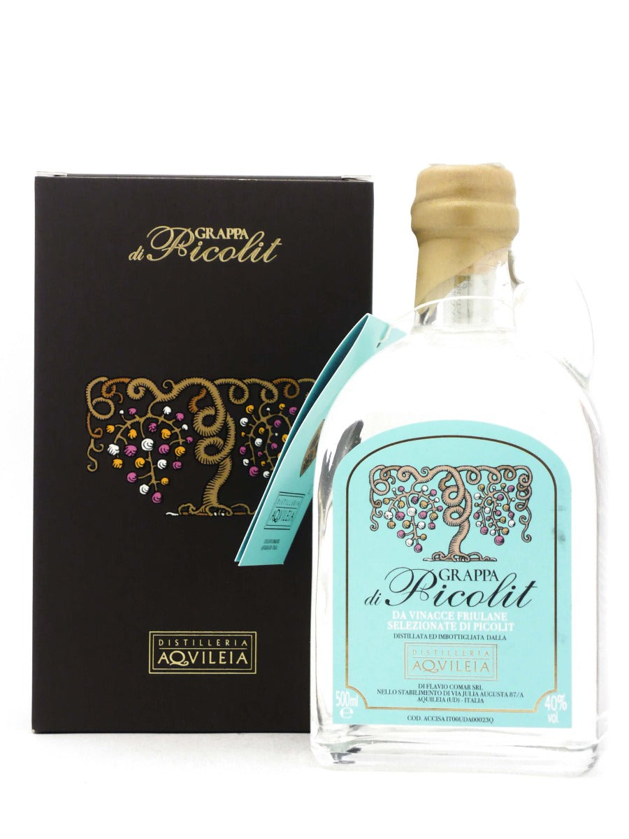 Grappa di Picolit Distilleria Aquileia 50 cl - Grappa Friuli-Venezia ...