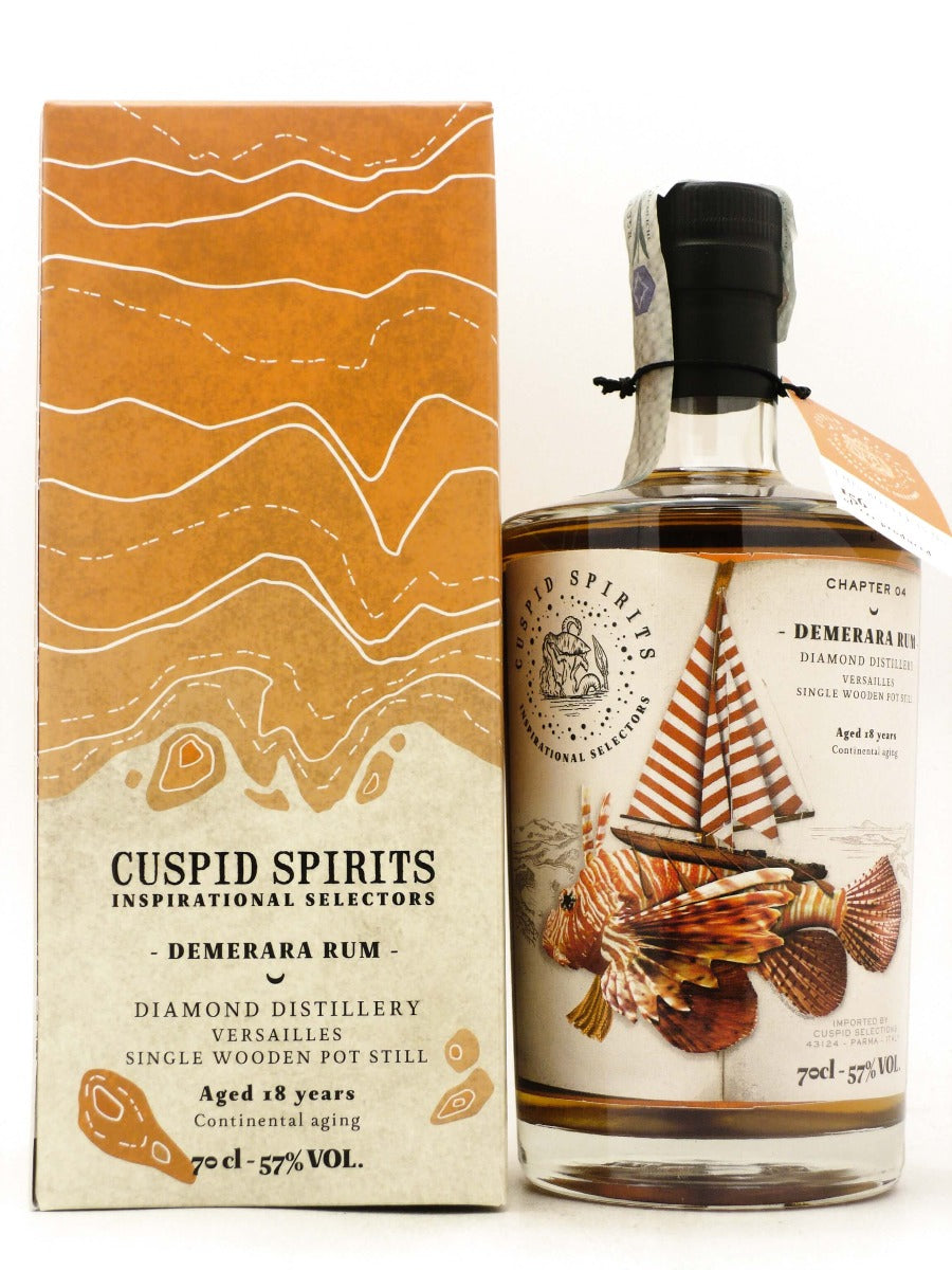 Demerara Rum Diamond Distillery 18 anni Cuspid Spirits 70 cl - Rum ...