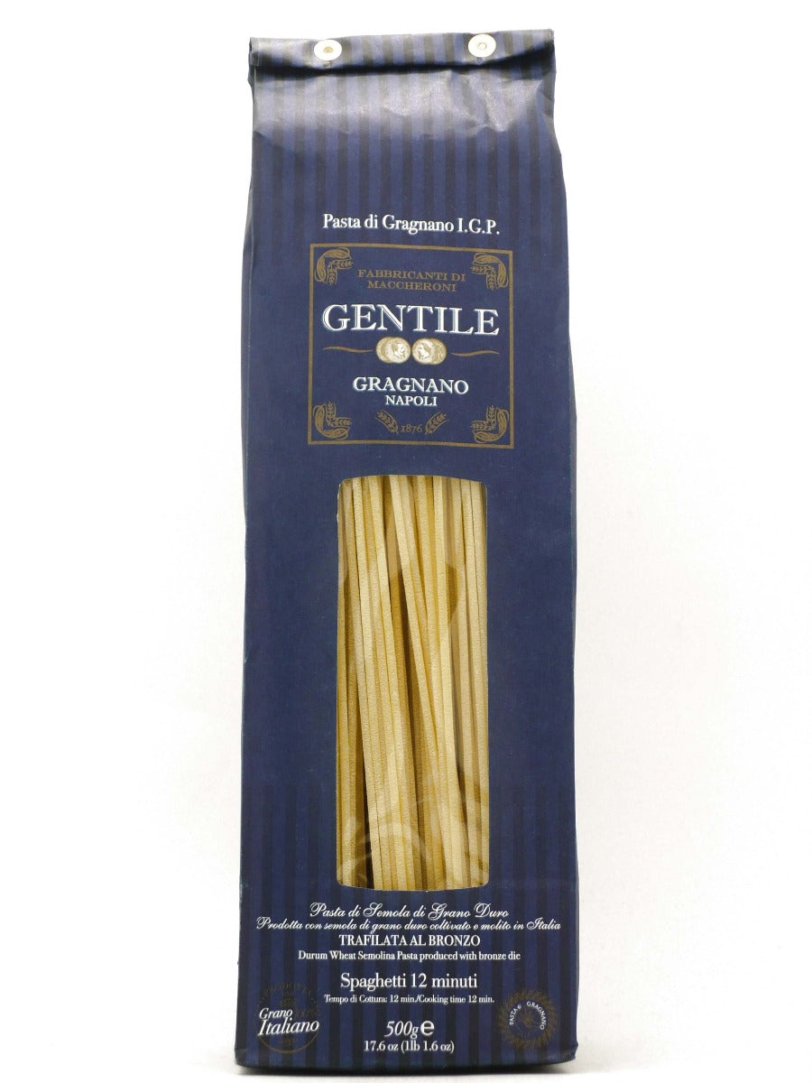 Spaghetti Pastificio Gentile Pasta di Gragnano IGP 500 g - Pasta e riso ...